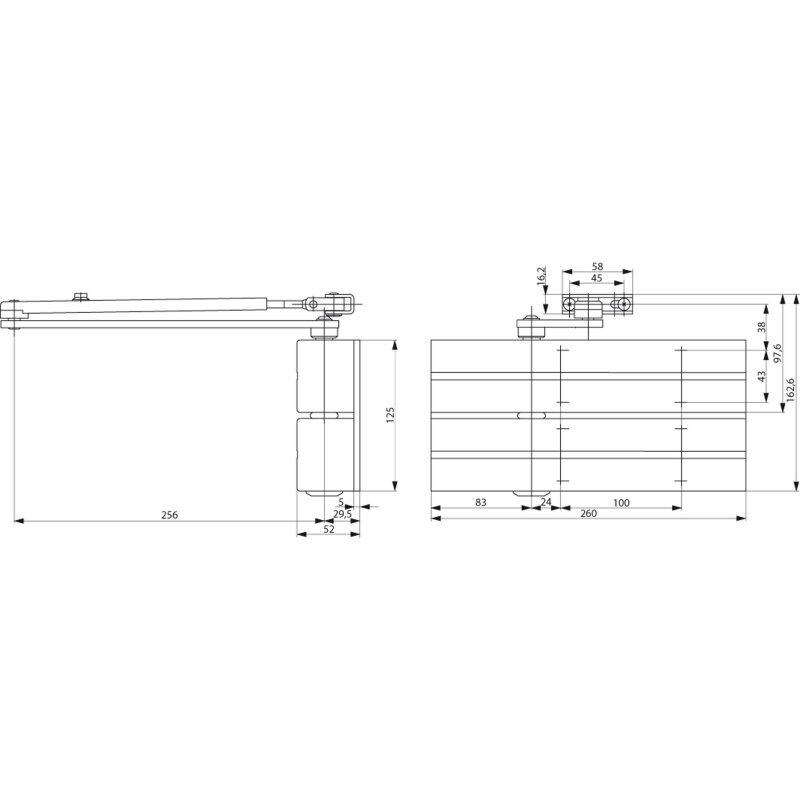 ASSA ABLOY Türschließer DC300 Tandem - Beschlagtechnik-Konstruktionss ...